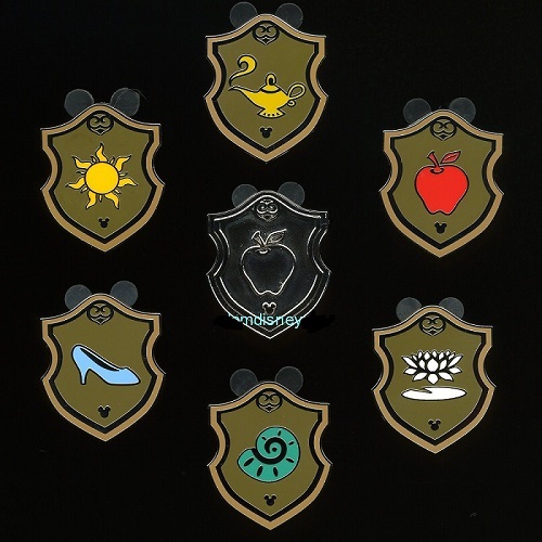 WDW - Hidden Mickey - 2018 - Princess Crest Emblem